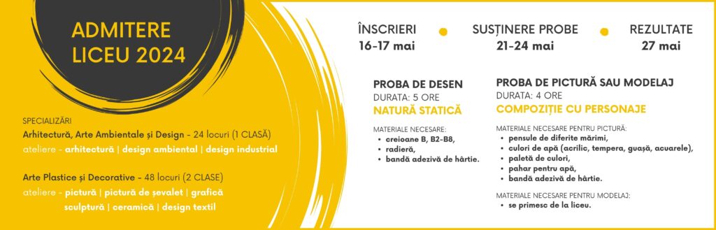LICEUL DE ARTE VIZUALE ”ROMULUS LADEA”